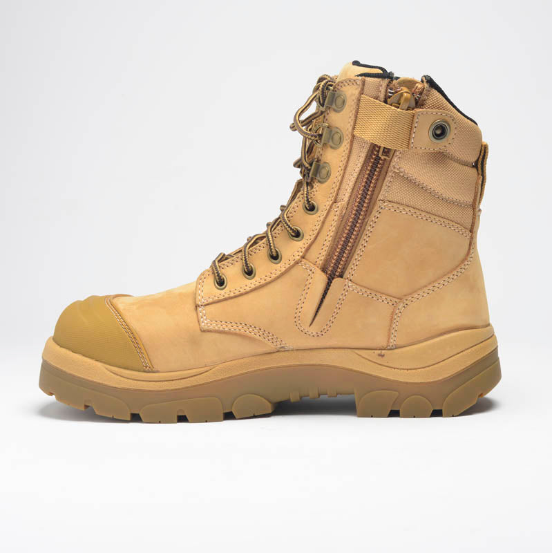 Wide Load 890WZC Wheat 8 Inch Zip Composite Cap Safety Boot — National ...